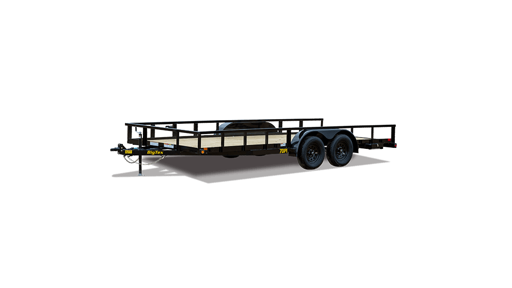 Big Tex Trailers 70PI-16XBK4RG2B utility/ landscaping trailer ...