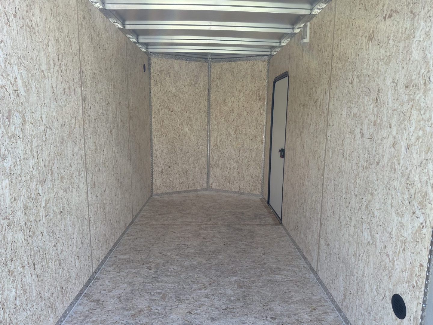 Legend Aluminum 6 ft x 13 ft enclosed trailer # 9972 model 6x13TVSA30 ...